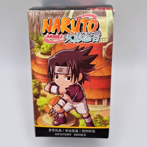 Naruto | Accessories | Naruto Mystery Box With Sasuke Design | Poshmark